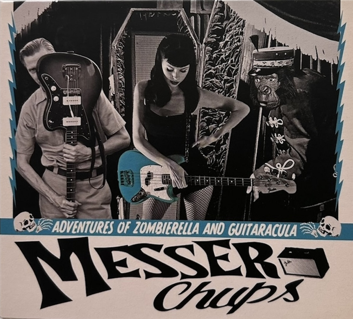 **RARE** MESSER CHUPS - ADVENTURES OF ZOMBIERELLA AND GUITARACULA CD ...