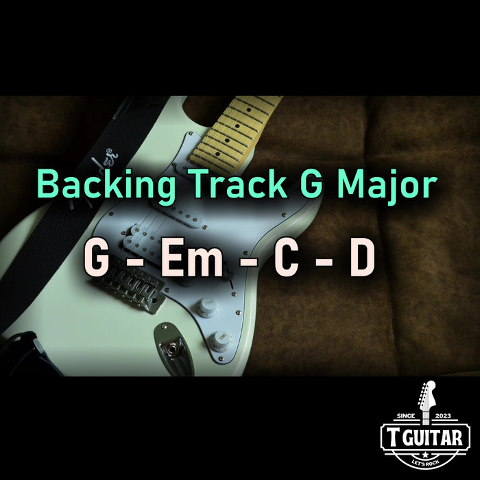 TGuitar-no-0035 - Pop Rock BACKING TRACK G Major - 80 BPM | Tim Thurau ...