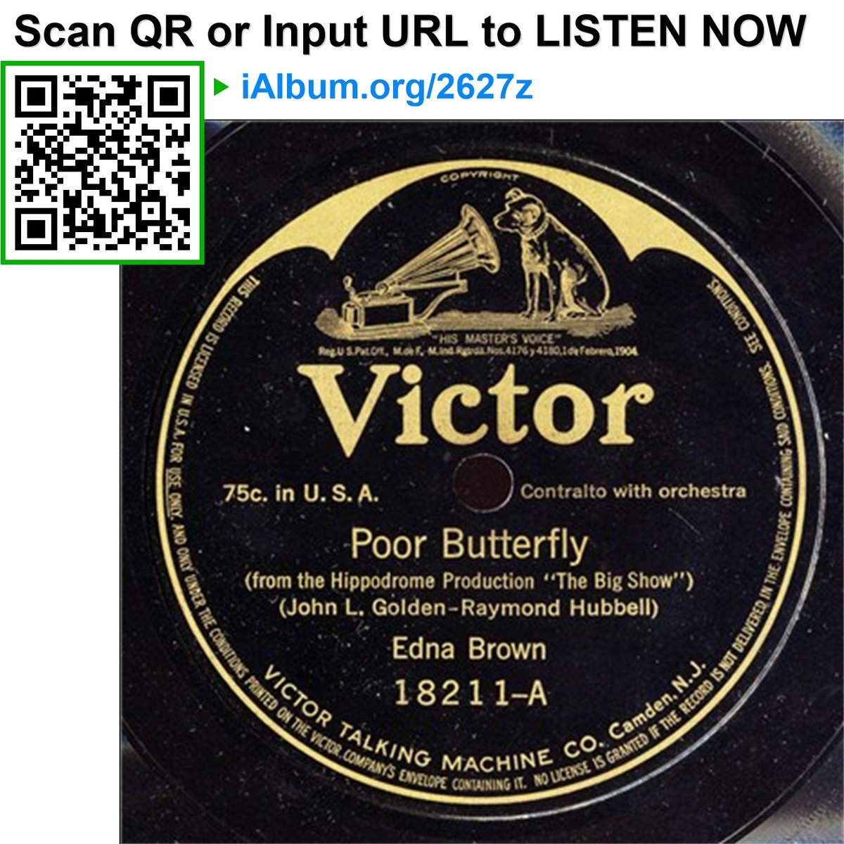 Poor Butterfly Alice In Wonderland | Edna Brown