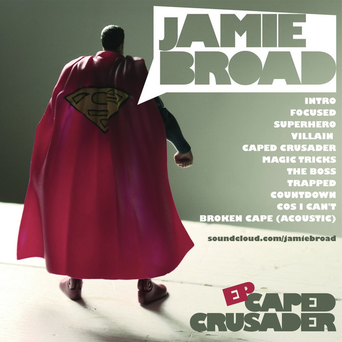Caped Crusader ep - jamie Broad | jamie Broad