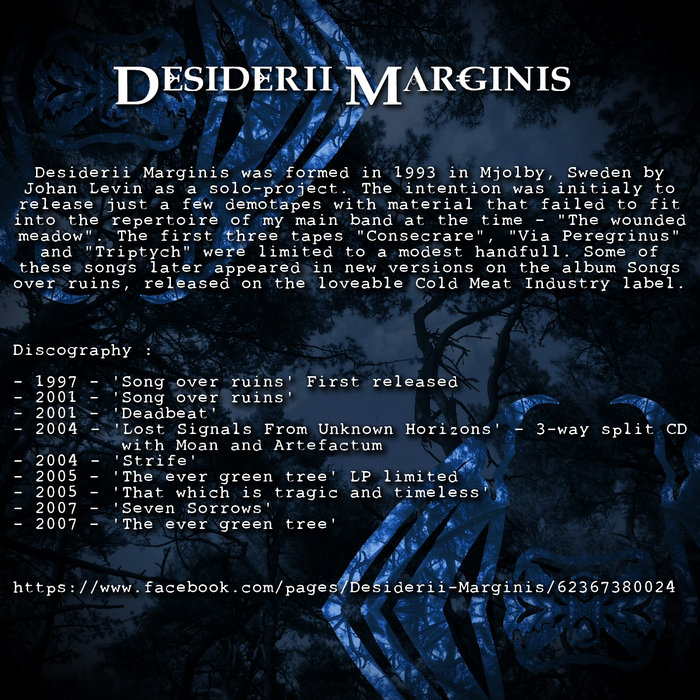 Equinoxe | Desiderii Marginis | Sombre Soniks