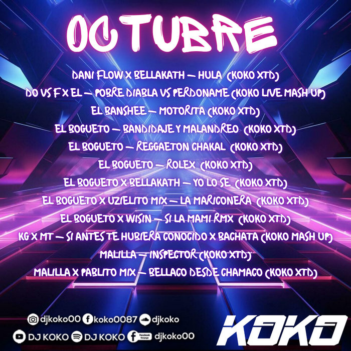 OCTUBRE | DJ KOKO
