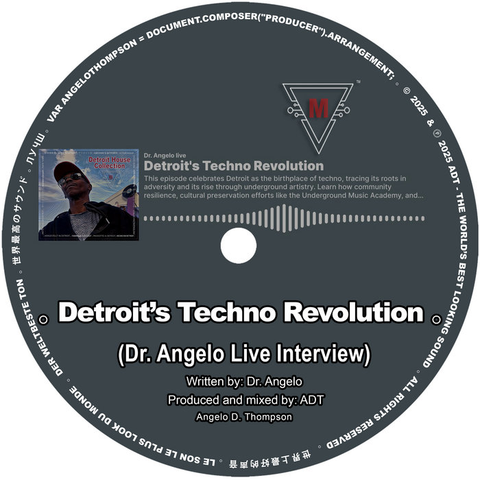 Detroit's techno revolution | Dr. Angelo | ADT 。The worlds best looking ...
