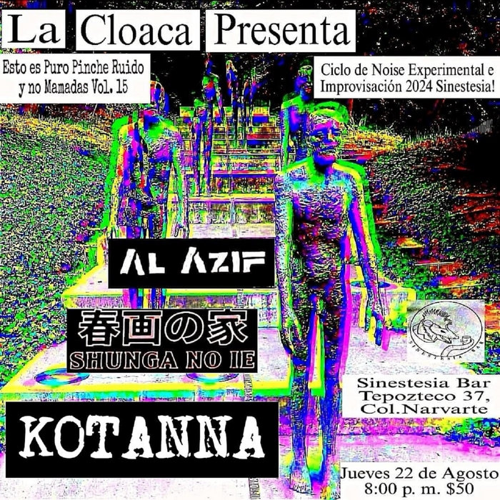 Al Azif Live at Sinestesia CDMX 22/08/2024 | Al Azif